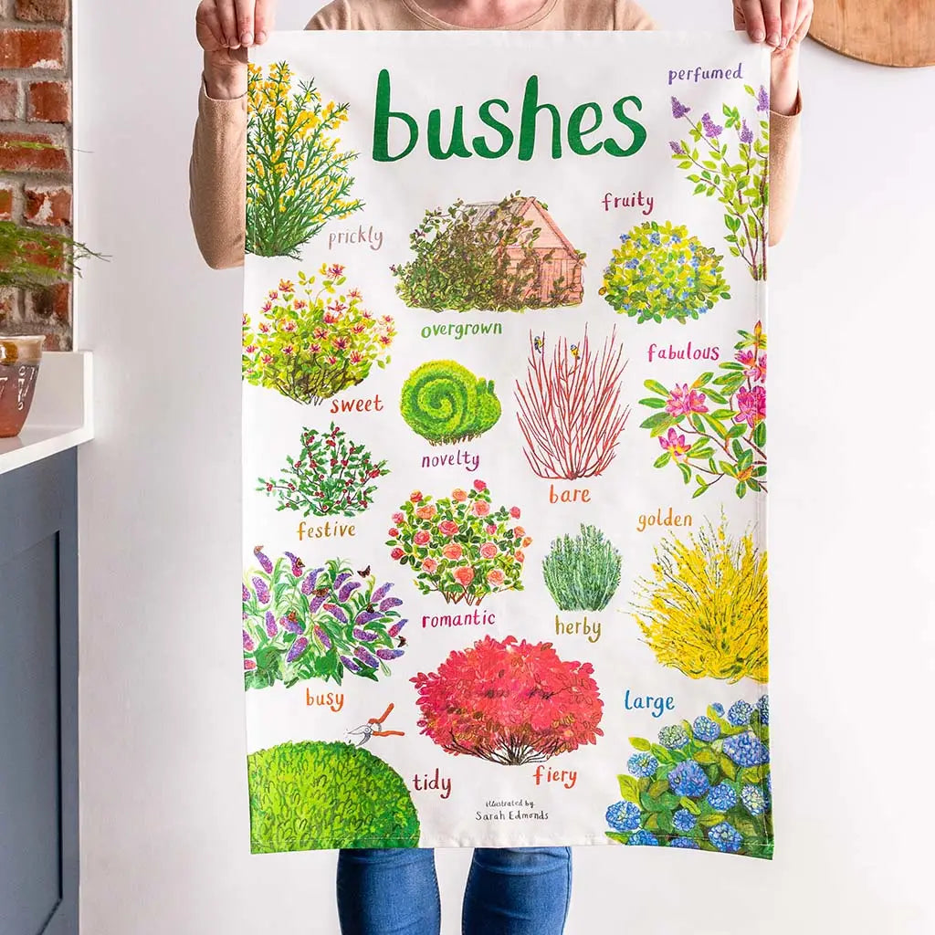 Tea Towel - Bushes – Sativa