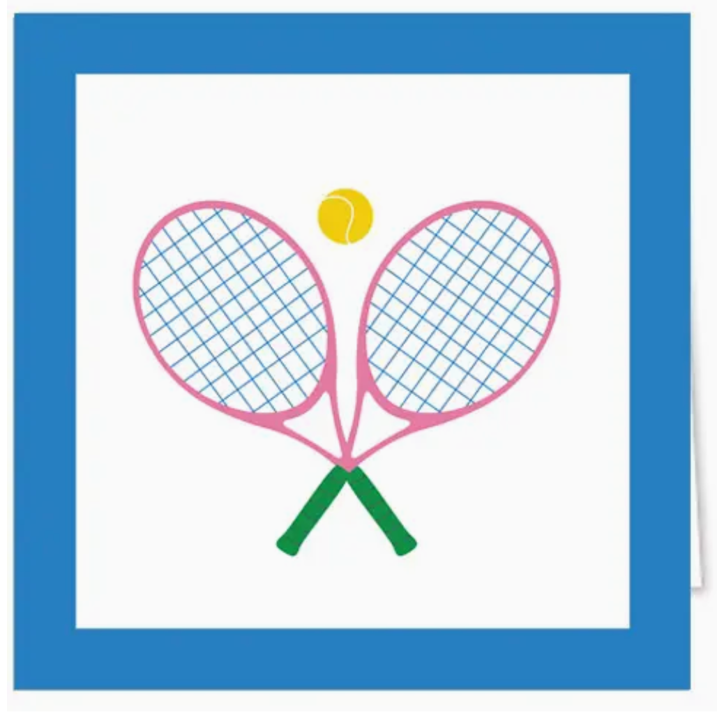 Tennis Club Enclosure Cards – Sativa